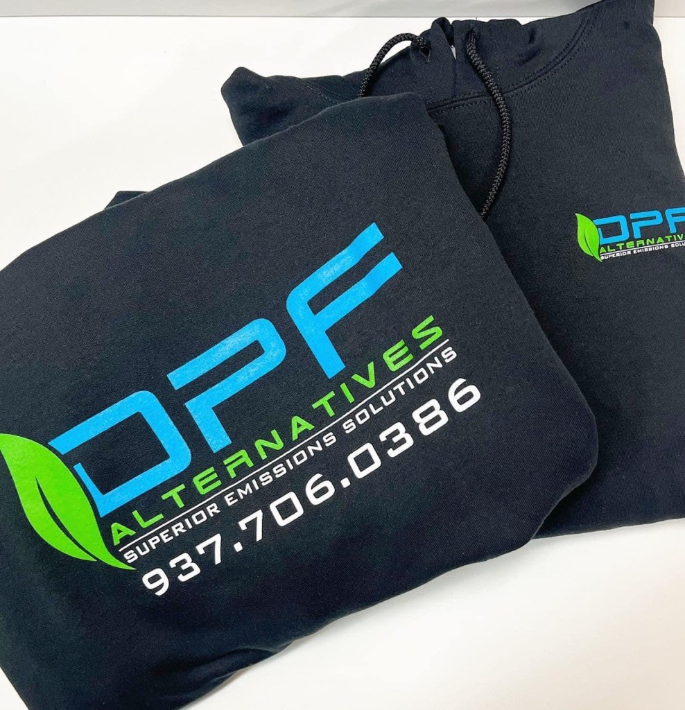 Custom Logo Apparel Work - DigiLinq Marketing